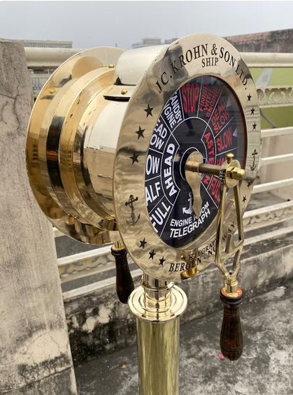 Brass Ship Engine Order Telegraph/Nautical Marine Telegraph/Home ...