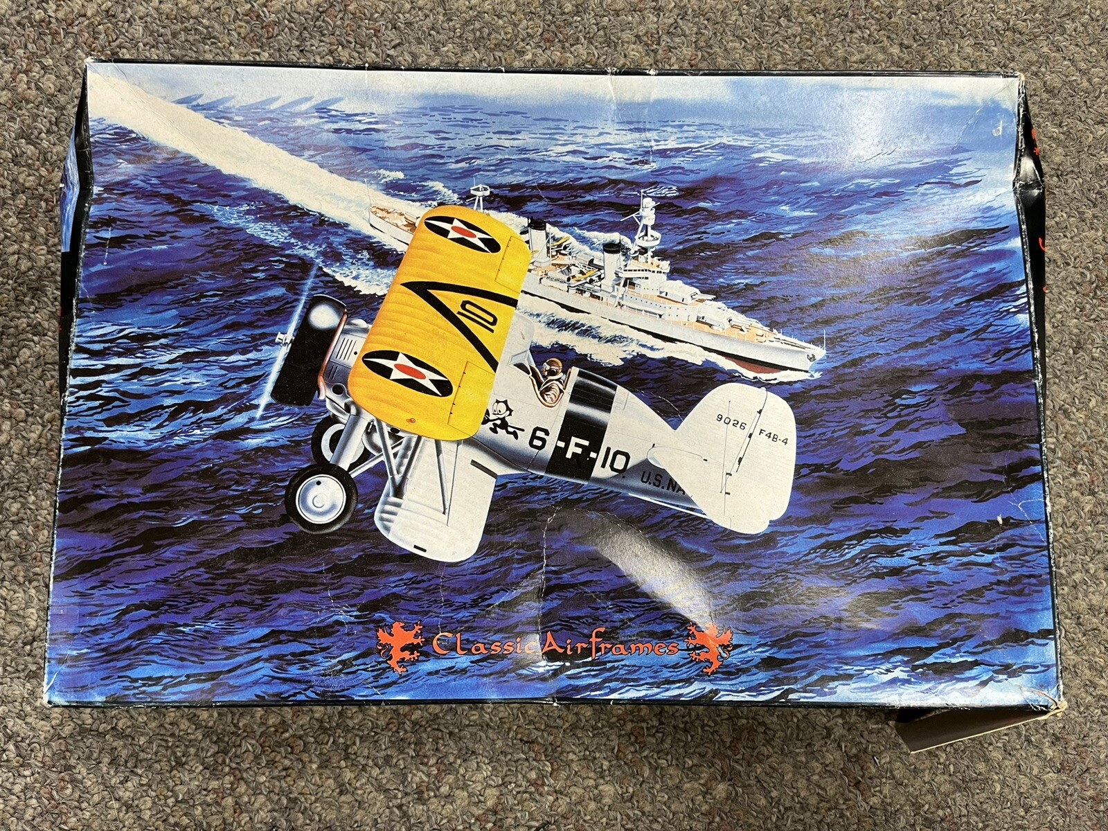 + Classic Airframes 1:48 Scale Boeing F4B-4 Plastic Airplane Model Kit ...