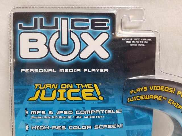 Mattel Juice Box Blue ( 512 MB ) Digital Media Player for sale online ...