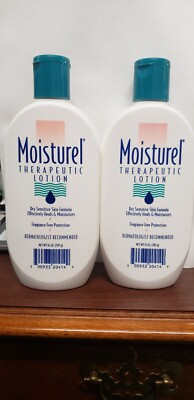 2 Pack Moisturel Therapeutic Lotion Dry Sensitive Skin Fragrance Free ...