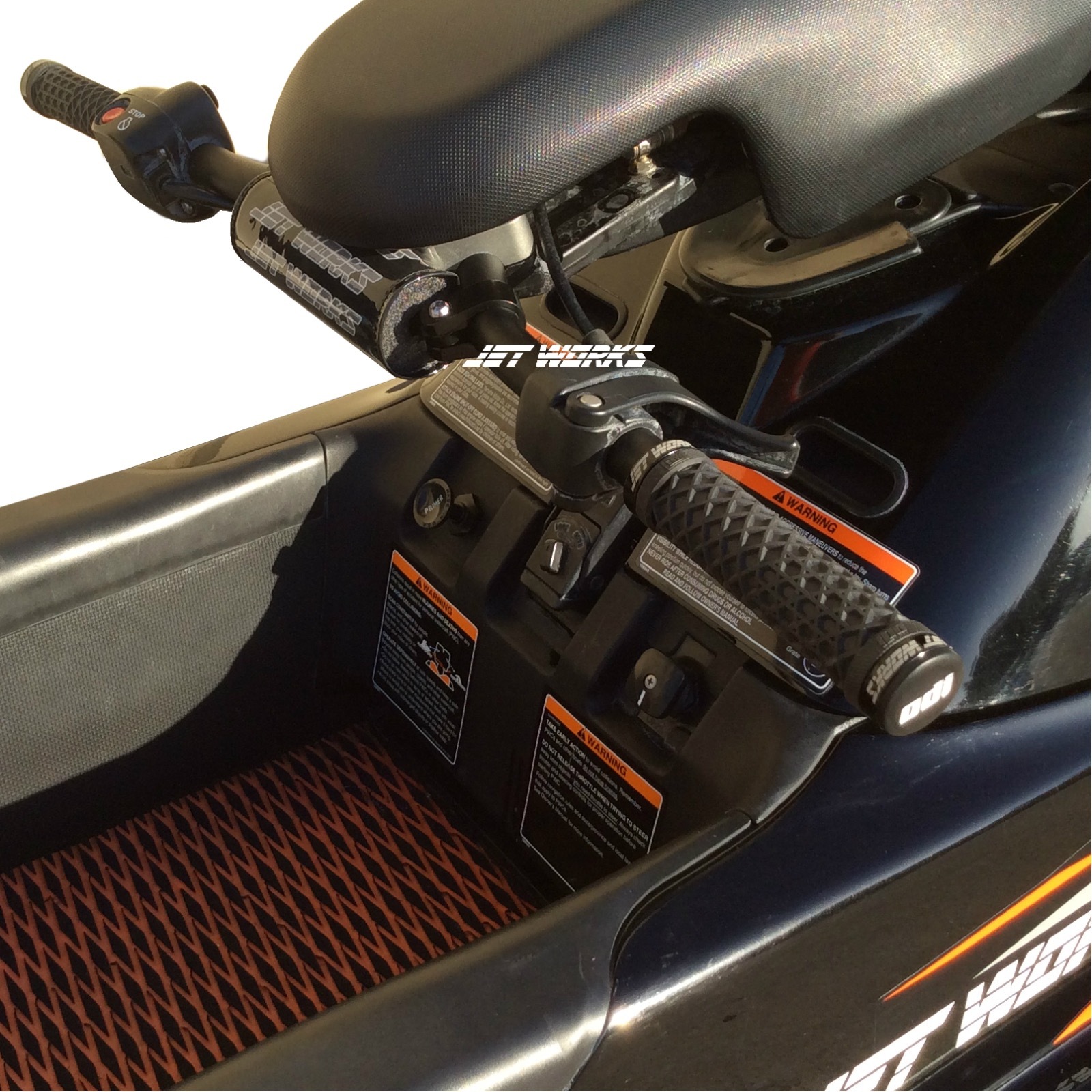 Jetworks Jet Ski Handlebars 4 Degree - Yamaha Kawasaki Super Jet Sxr Sx ...