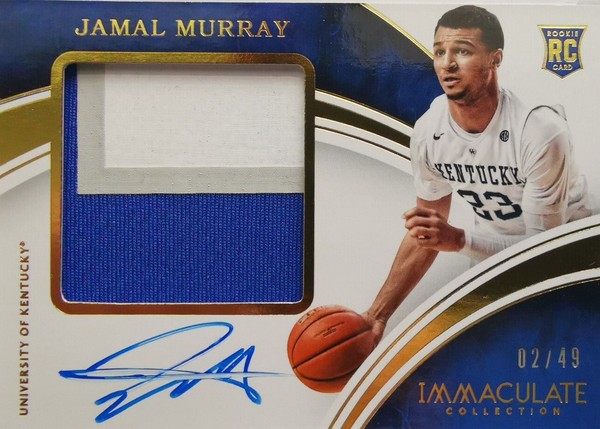 2016-17 Panini Immaculate Collection Collegiate - Premium Patches ...