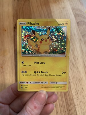 Pokemon Pikachu McDonalds 2018 Holo Card 4/12 | eBay