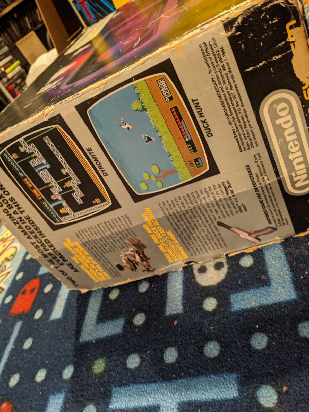 Original Nintendo (NES) Console Deluxe Set - ROB the robot, 2 ...