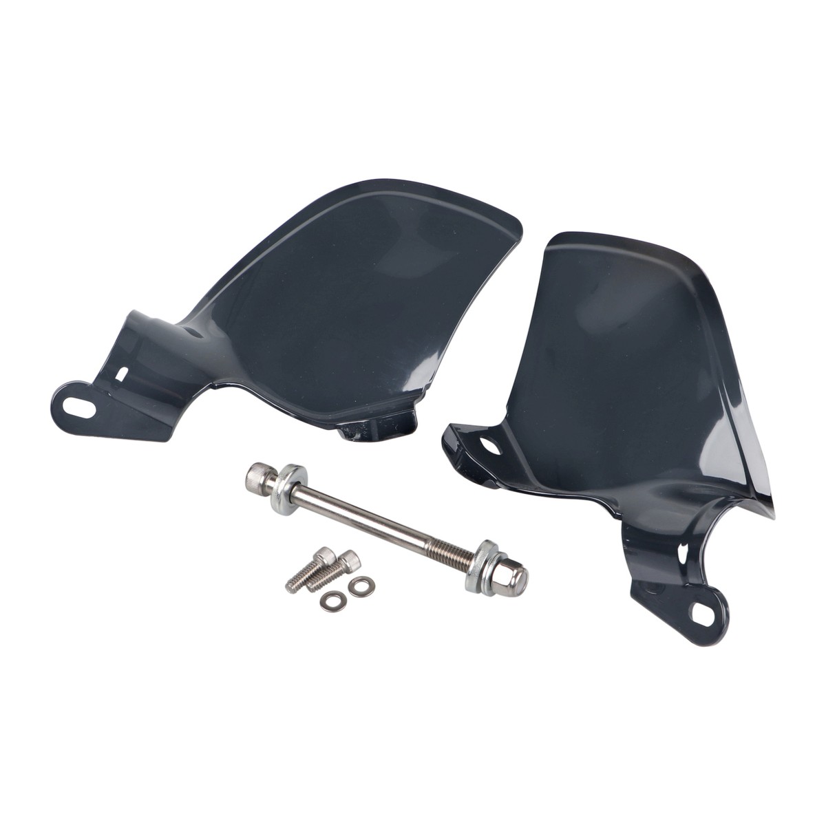 Harley Heat Deflectors Black Air Heat Deflector Saddle Shields For ...