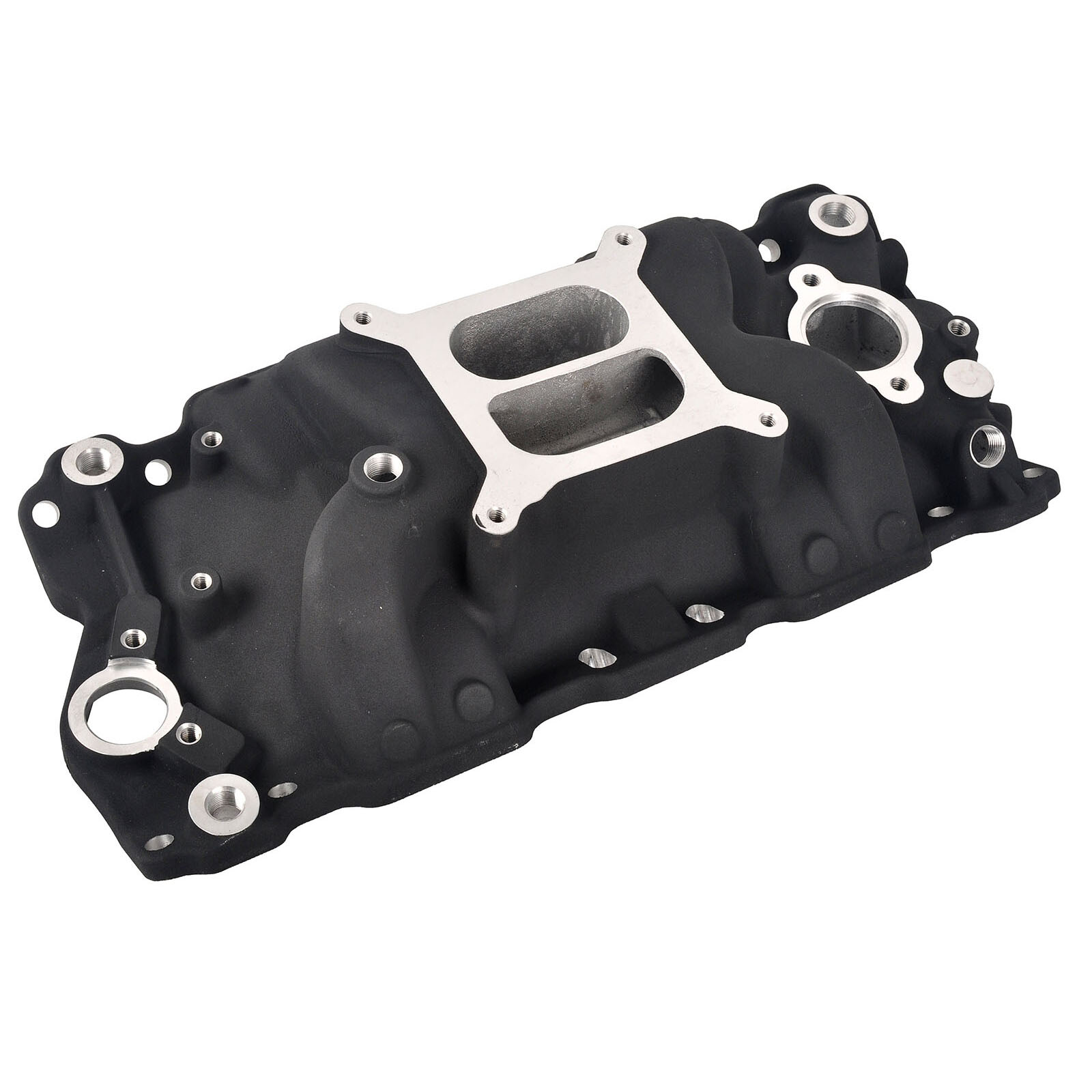 Dual Plane High Rise Intake Manifold for SBC Chevy V8 305 327 350 400 ...
