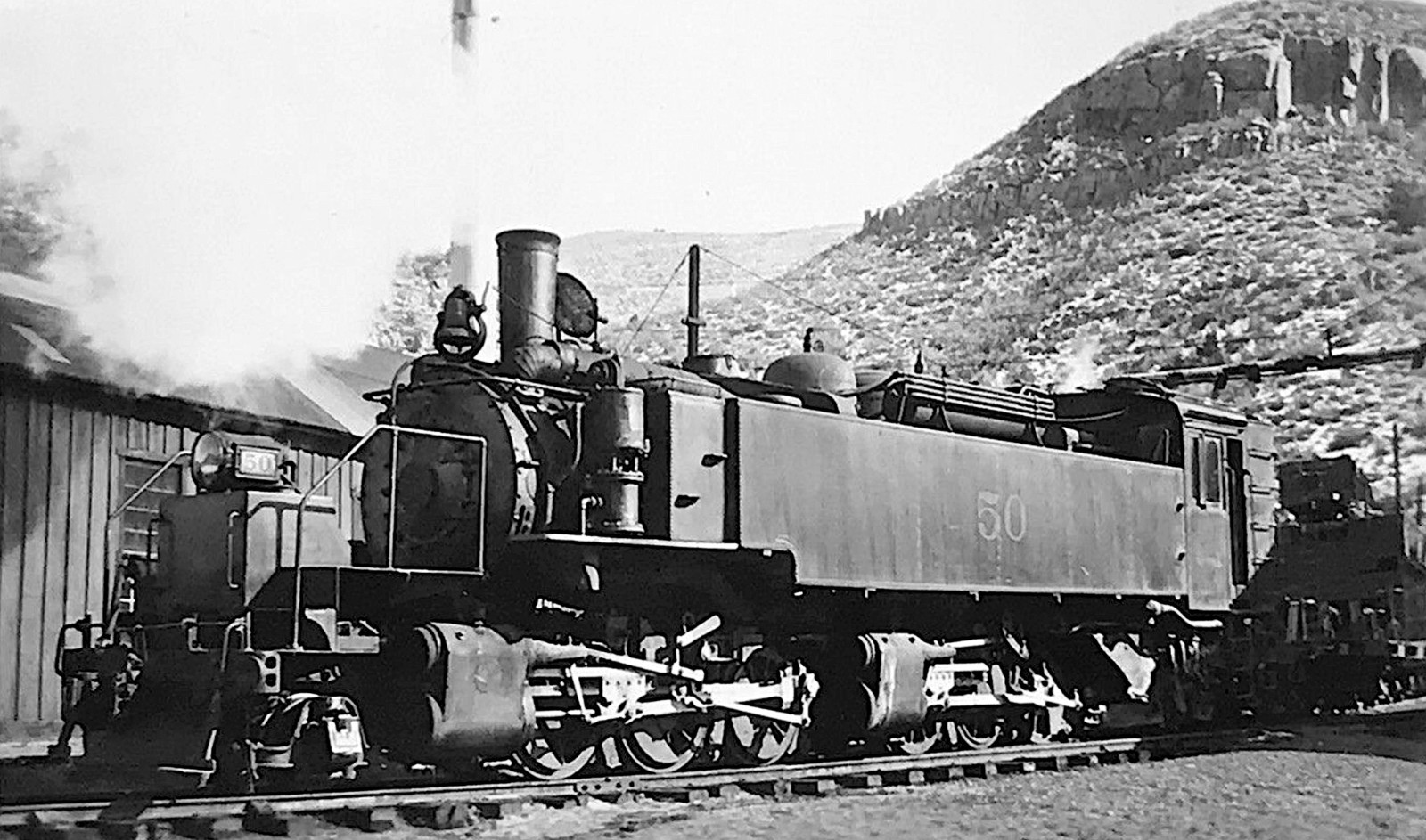 Uintah Railway No. 50 3ft gauge 2-6-6-2T Mallet 5 x 7 Photo | eBay