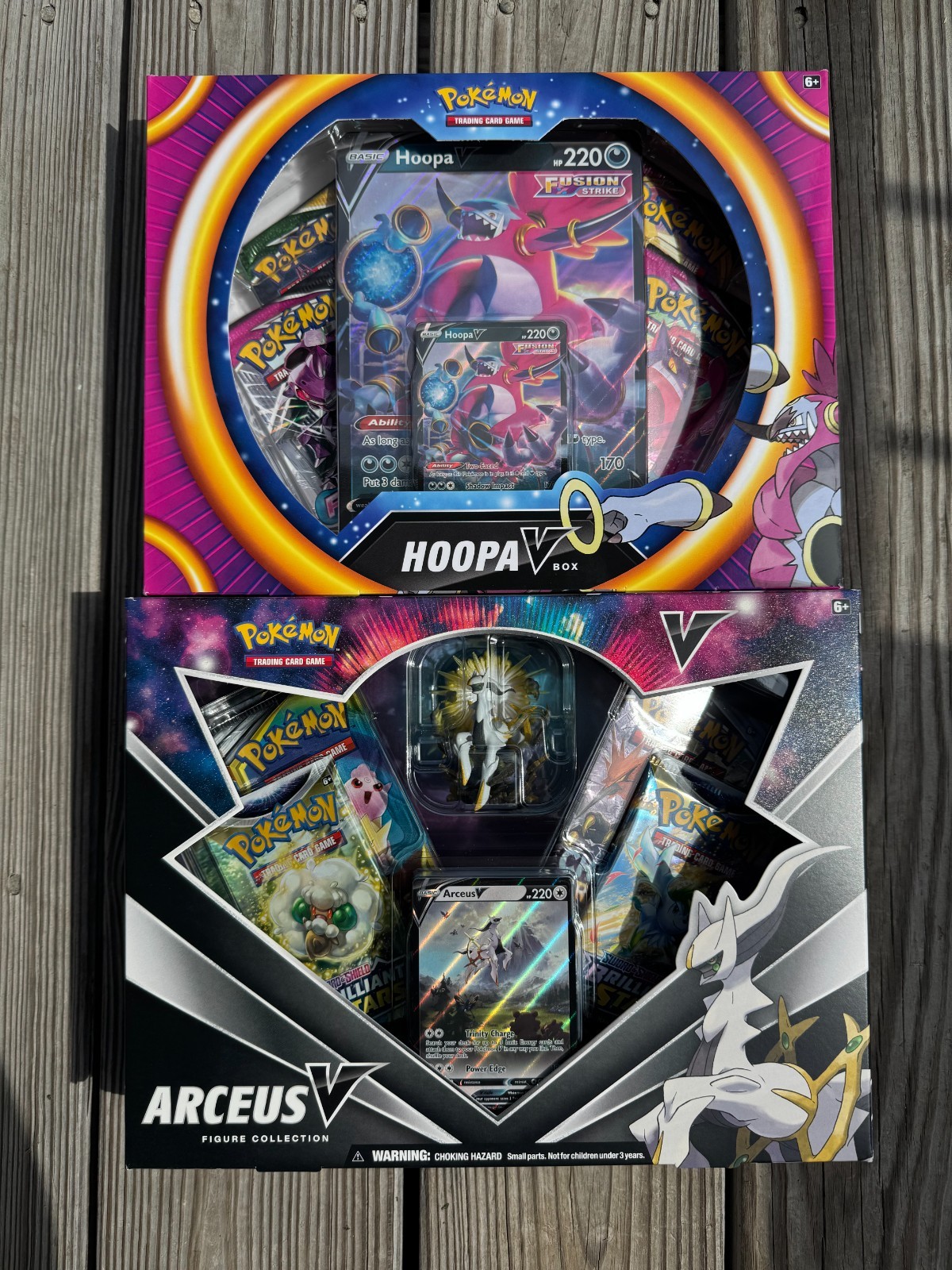 Pokemon TCG Arceus V Figure Collection & Hoopa V Box Bundle SEALED | eBay