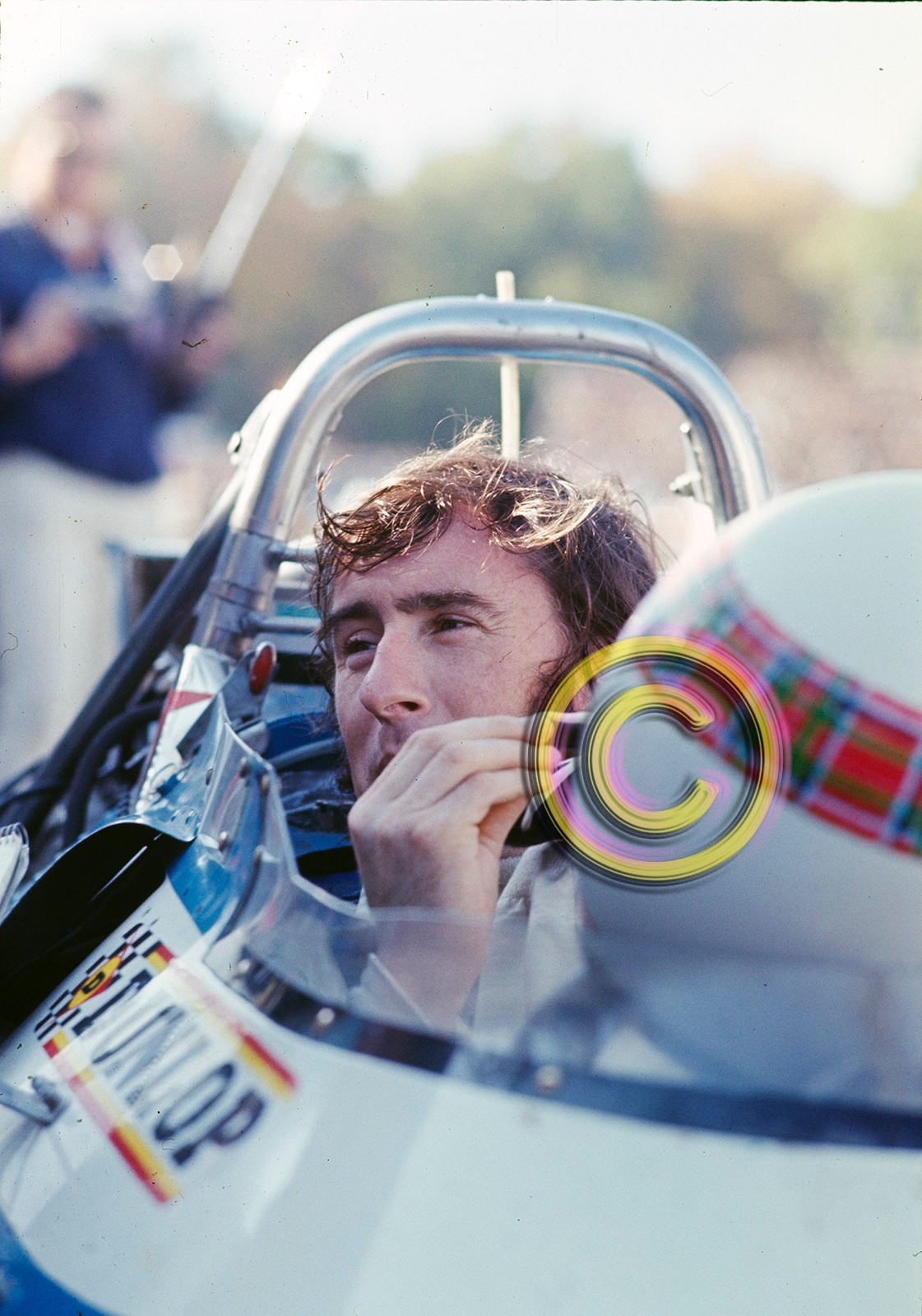 Racing Original 35mm Slide F1 Jackie Stewart - Matra 1969 Watkins Glen ...