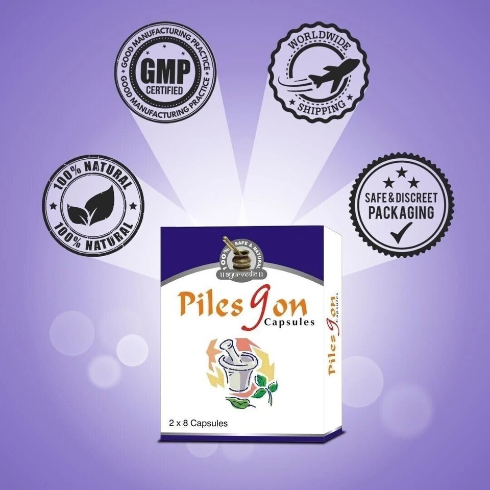 Piles Relief Pills for Internal and External Haemorrhoids Herbal Capsules | eBay UK