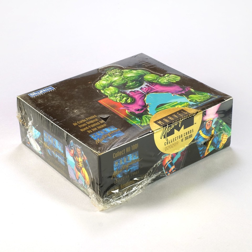 1992 SkyBox Marvel Masterpieces Non-Sport Trading Cards –Full Sealed ...