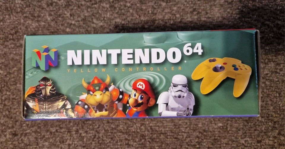 NIntendo 64 Controller, Yellow (N64) | eBay UK