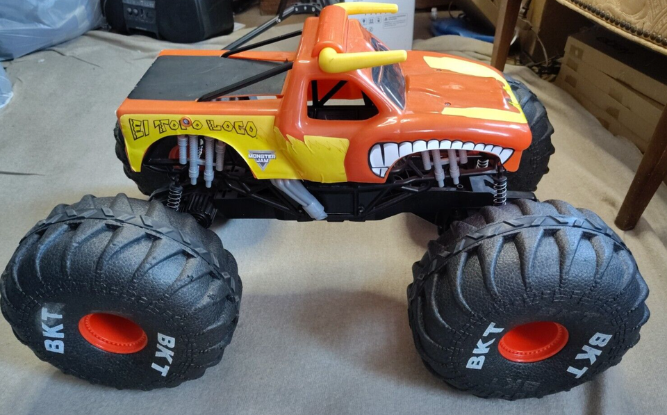 Monster Jam Official Mega El Toro Loco RC Truck 1:6 Scale 2FT Working ...
