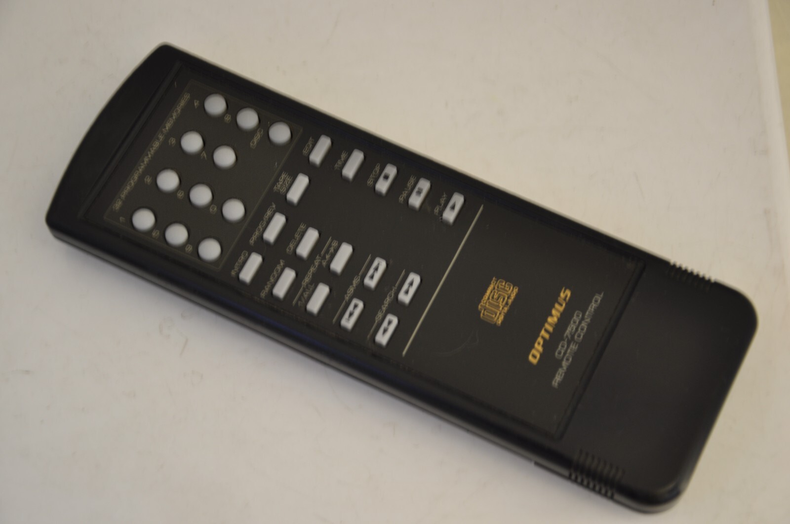 GENUINE OPTIMUS CD-7500 5 DISC CD PLAYER REMOTE - TESTED AND WORKING | eBay