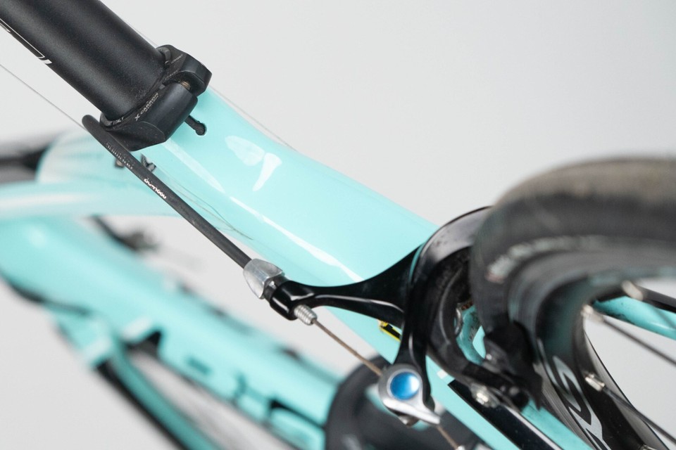Bianchi SEMPRE PRO CARBON SHIMANO ULTEGRA 11s road bike rim brakes size ...