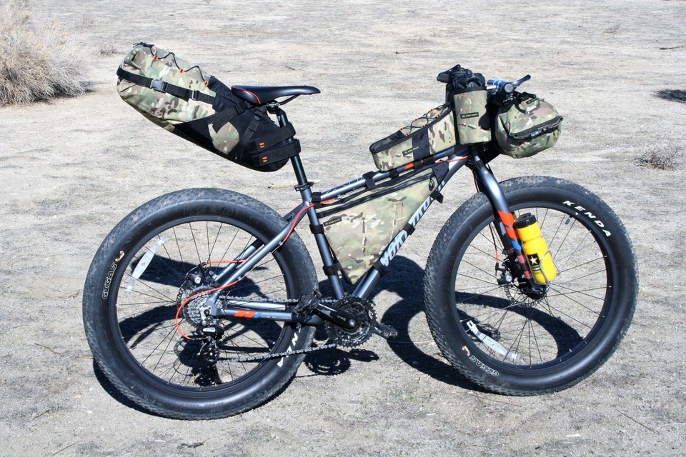 Urban Desert 3 to 8 pcs Bikepacking sets with custom made frame bag ...