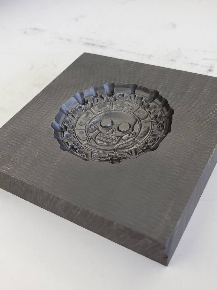 Precious Metal Mold Large Eagle Head 3D Graphite Ingot Mold - For ...
