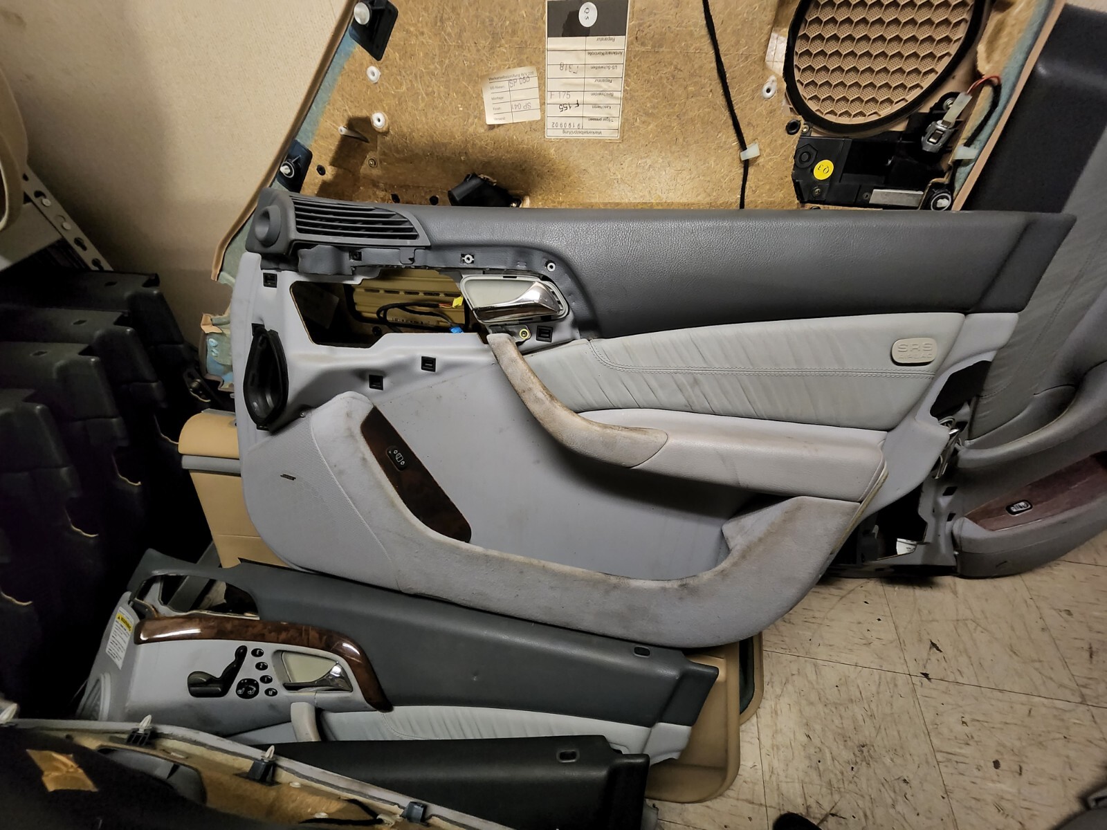 1999-2000-2001-2002 MERCEDES-BENZ W220 S430 S500 RIGHT FRONT INTERIOR ...