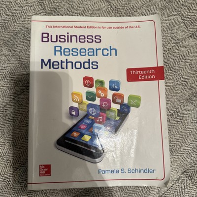 Business Research Methods 13E Schindler 13th Paperback Edition ...