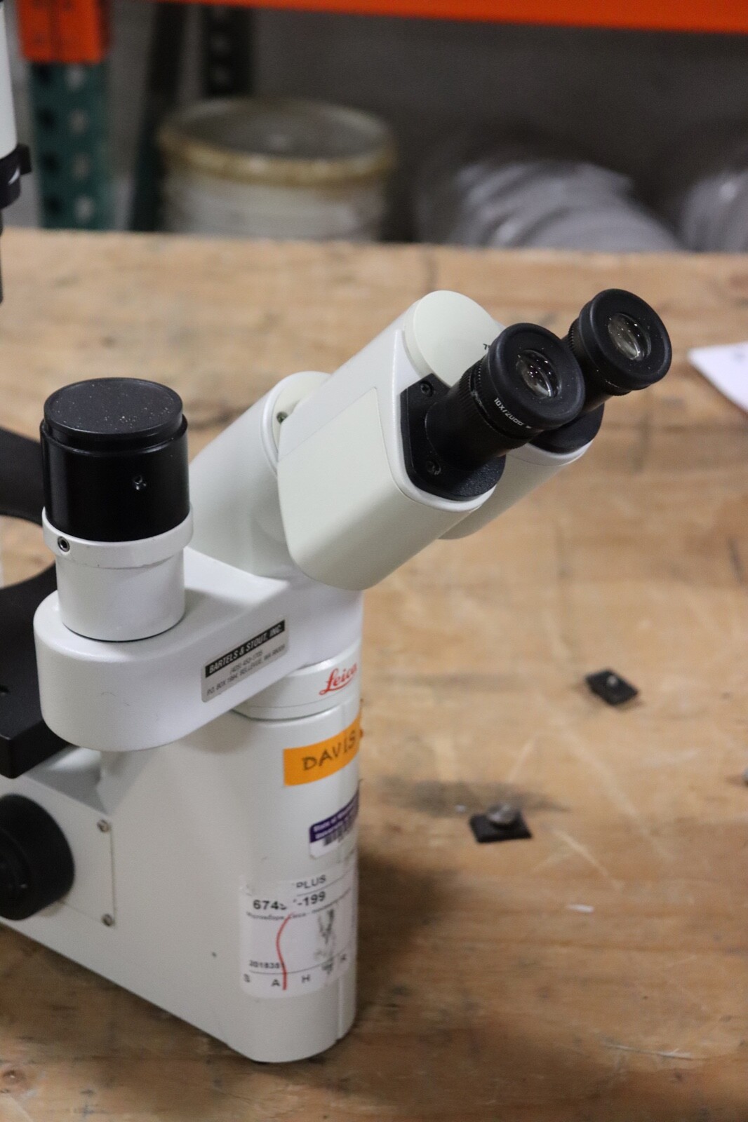 Leica DMiL Inverted Microscope WORKING | eBay