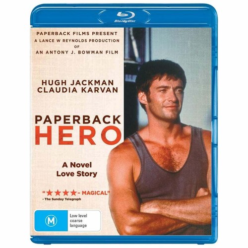 PAPERBACK HERO BLU-RAY, WITH HUGH JACKMAN, NEW & SEALED, FREE POST ...
