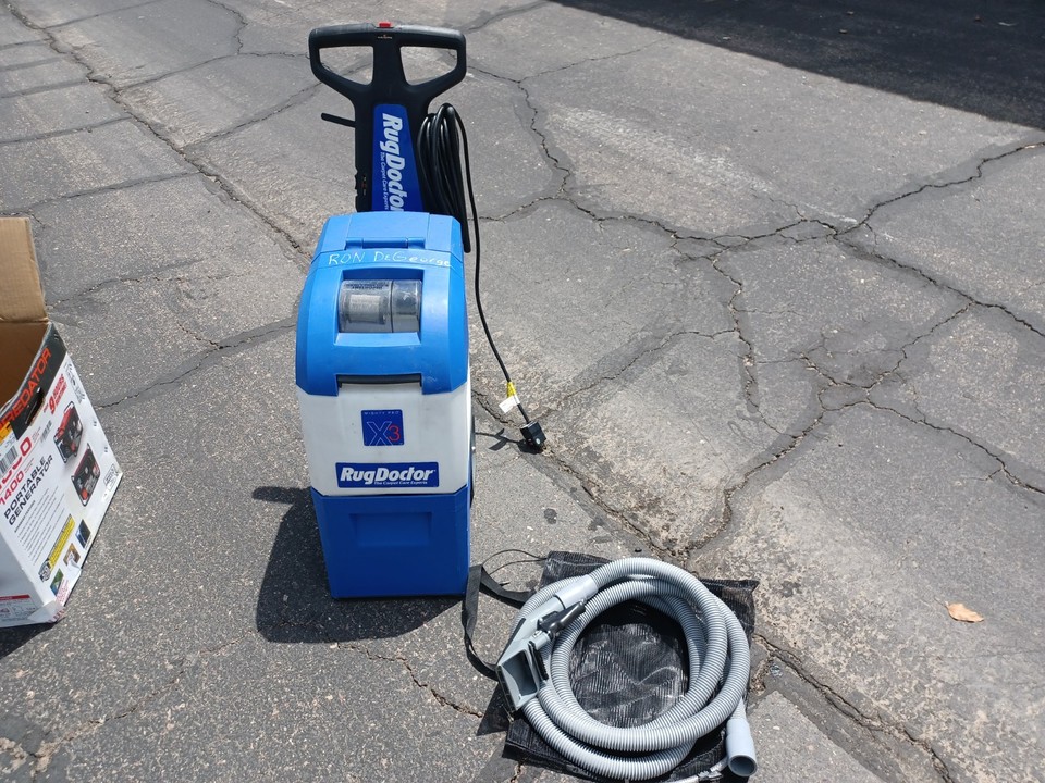 Rug Doctor Mighty Pro X3 MP-C3 Carpet Cleaner Shampoo Machine ...