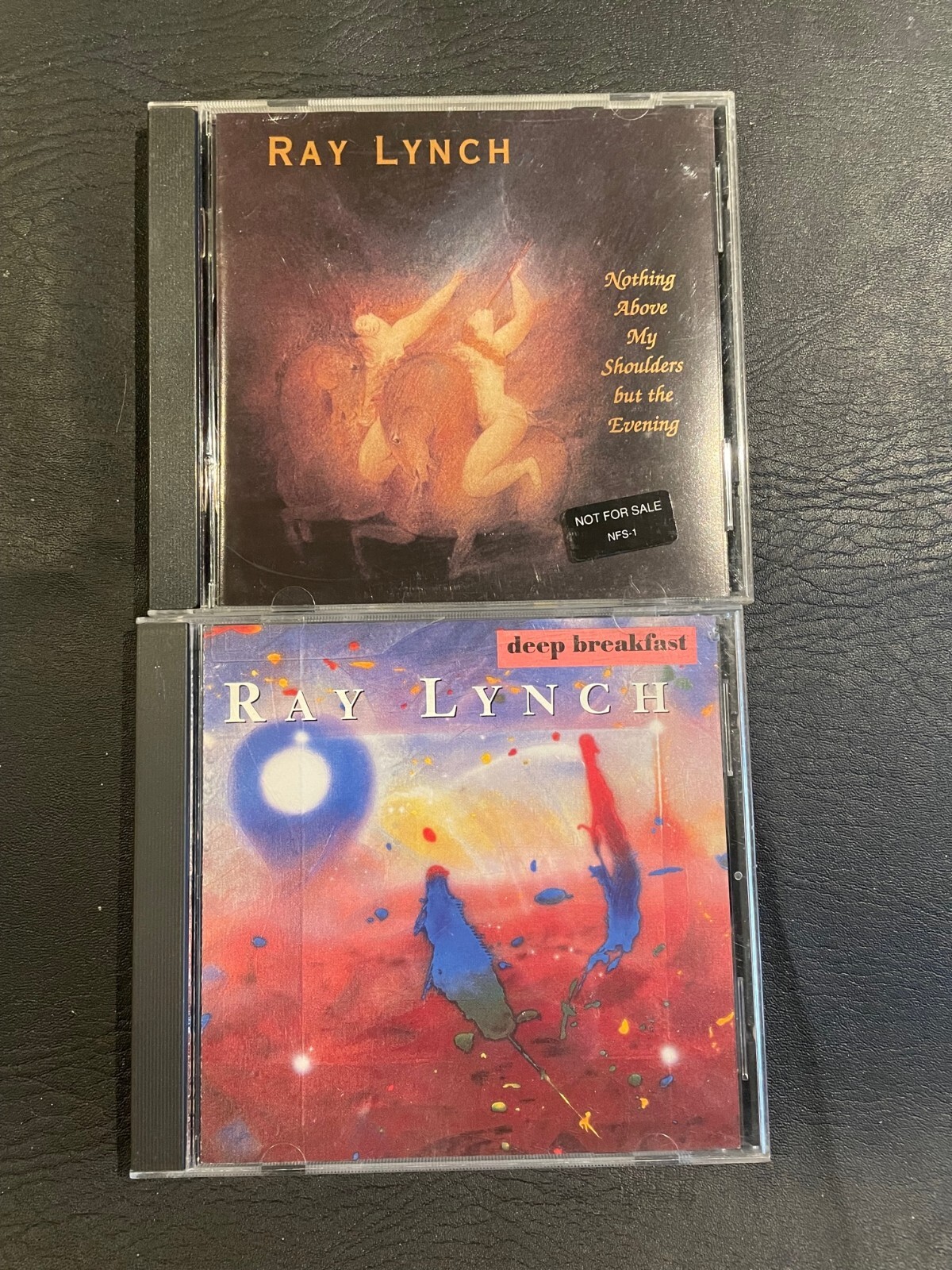 (2) CD LOT--Ray Lynch--Deep Breakfast--Nothing Above My Shoulders But ...