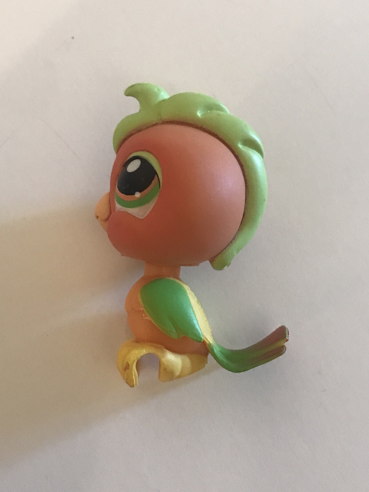 Littlest Pet Shop LPS #120 Orange Cockatoo | eBay