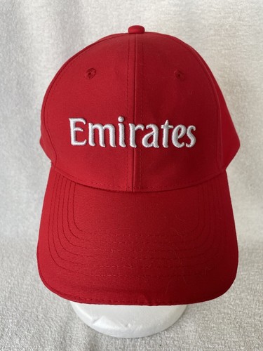 Emirates Fly Better Adjustable Red Hat Cap Aviation | eBay