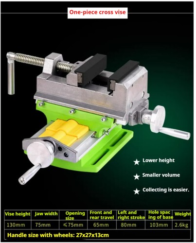Bench Drill Bracket Installation Mini Micro Precision Cross Slide Table ...