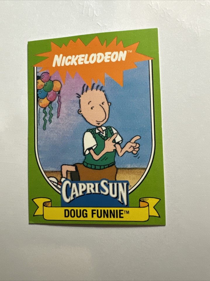 Nickelodeon Capri Sun Doug Funnie #21 | eBay UK