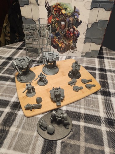 Warhammer 40k Space Marines Lot Primaris Dreadnought Vehicle | eBay