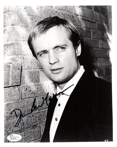 DAVID MCCALLUM HAND SIGNED 8x10 PHOTO MAN FROM UNCLE POSE JSA | eBay