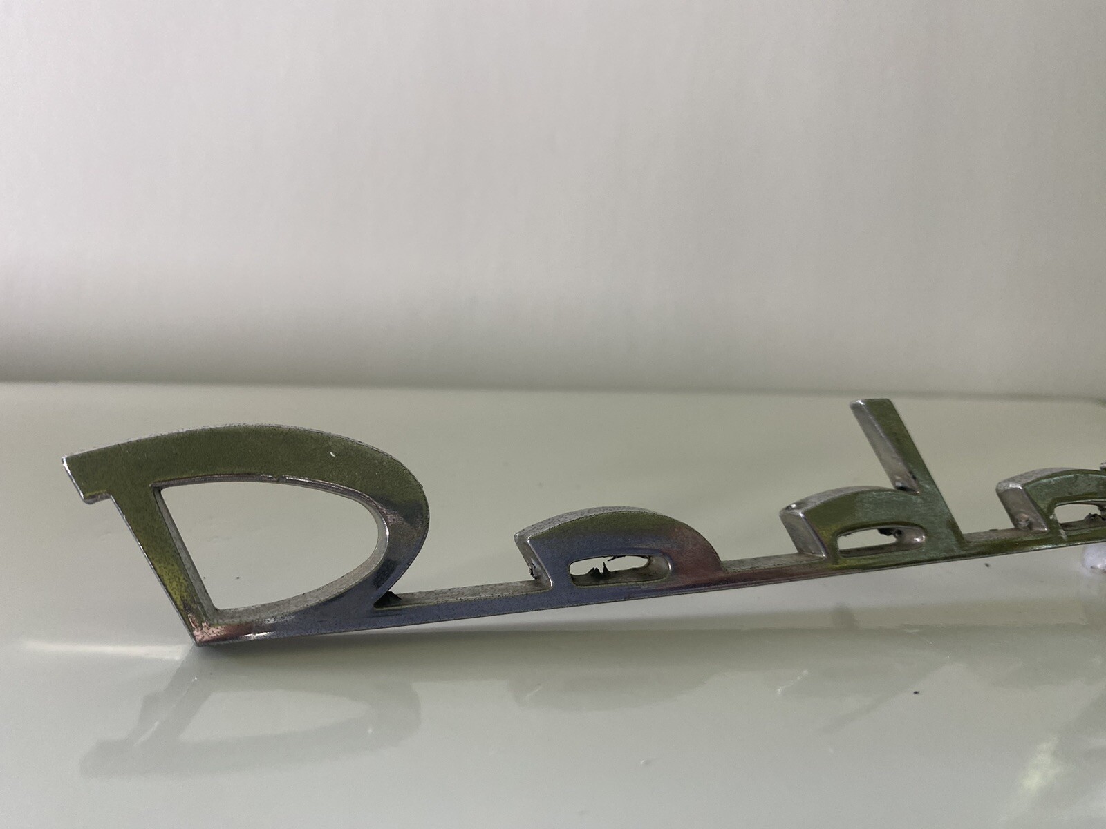 Vintage Dodge Trunk Emblem Unique and RARE Side Panel Metal Name ...
