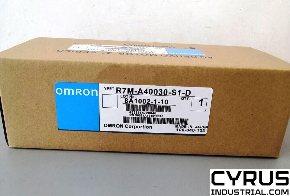 Omron R7M-A40030-S1-D AC Servo motor 400W 3000rpm 928243340250| eBay