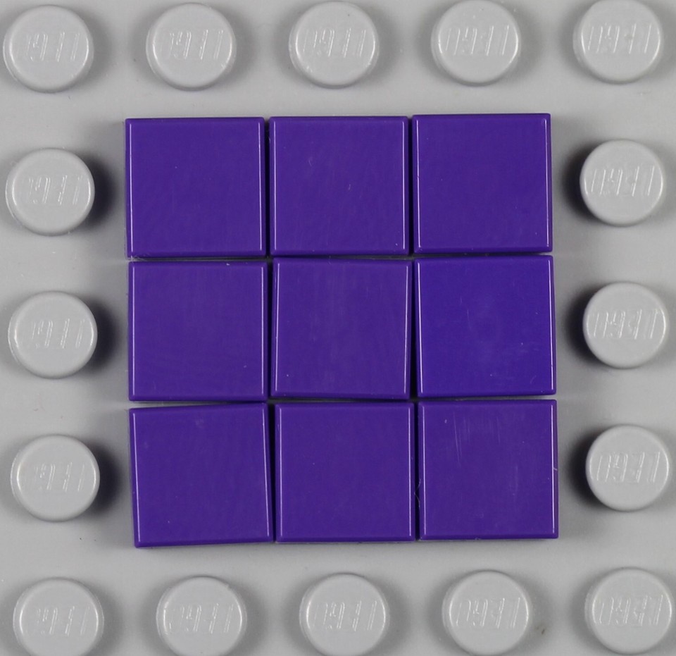 LEGO - 1x1 Square Tiles - PICK YOUR COLORS Smooth Finishing Flat Mosaic ...
