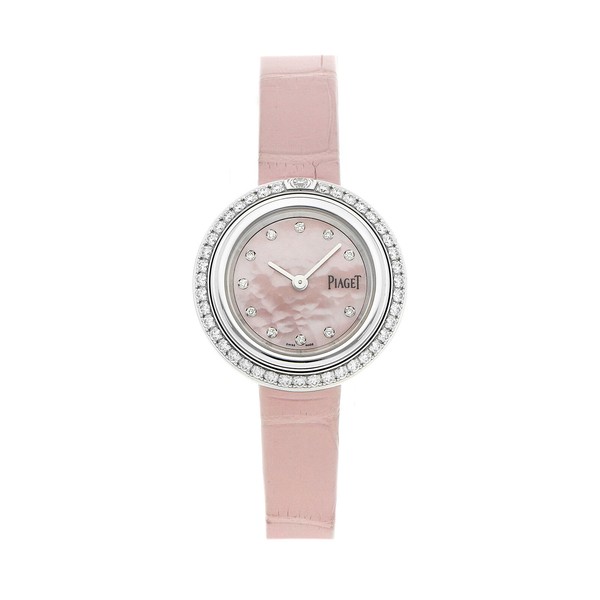 Piaget Possession Pink Mother of Pearl Women's 29 mm Watch with Leather ...