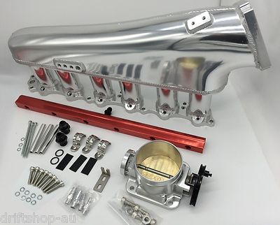 Racetune 2JZ-GTE Billet Intake Manifold Plenum fits 2JZ Supra Soarer ...