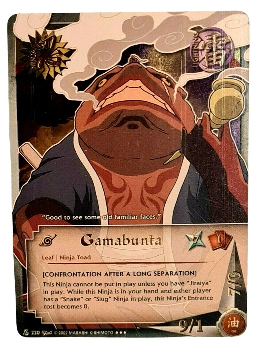 Gamabunta And Naruto