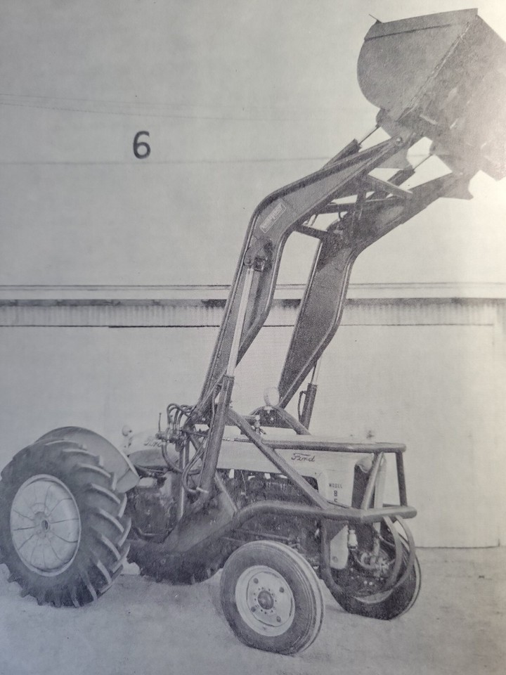 Wagner 200 Front End Loader Farm Ford 600 800 ser Tractor Owner & Parts ...