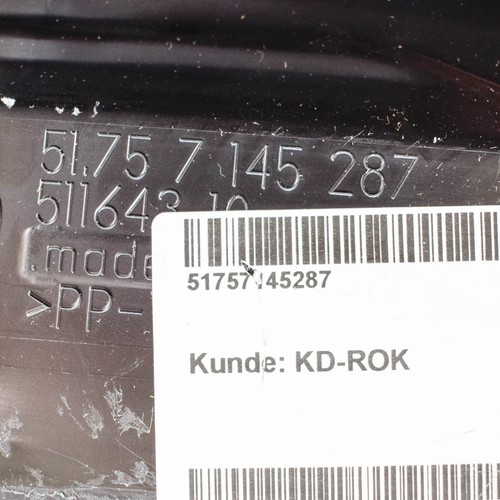 2010 BMW 3 Coupe E92 Radiator Seal | 51757145287 | OEM | Black ...