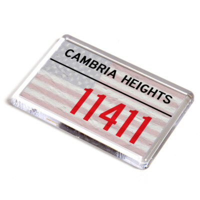 FRIDGE MAGNET - Cambria Heights, 11411 - US Zip Code | eBay