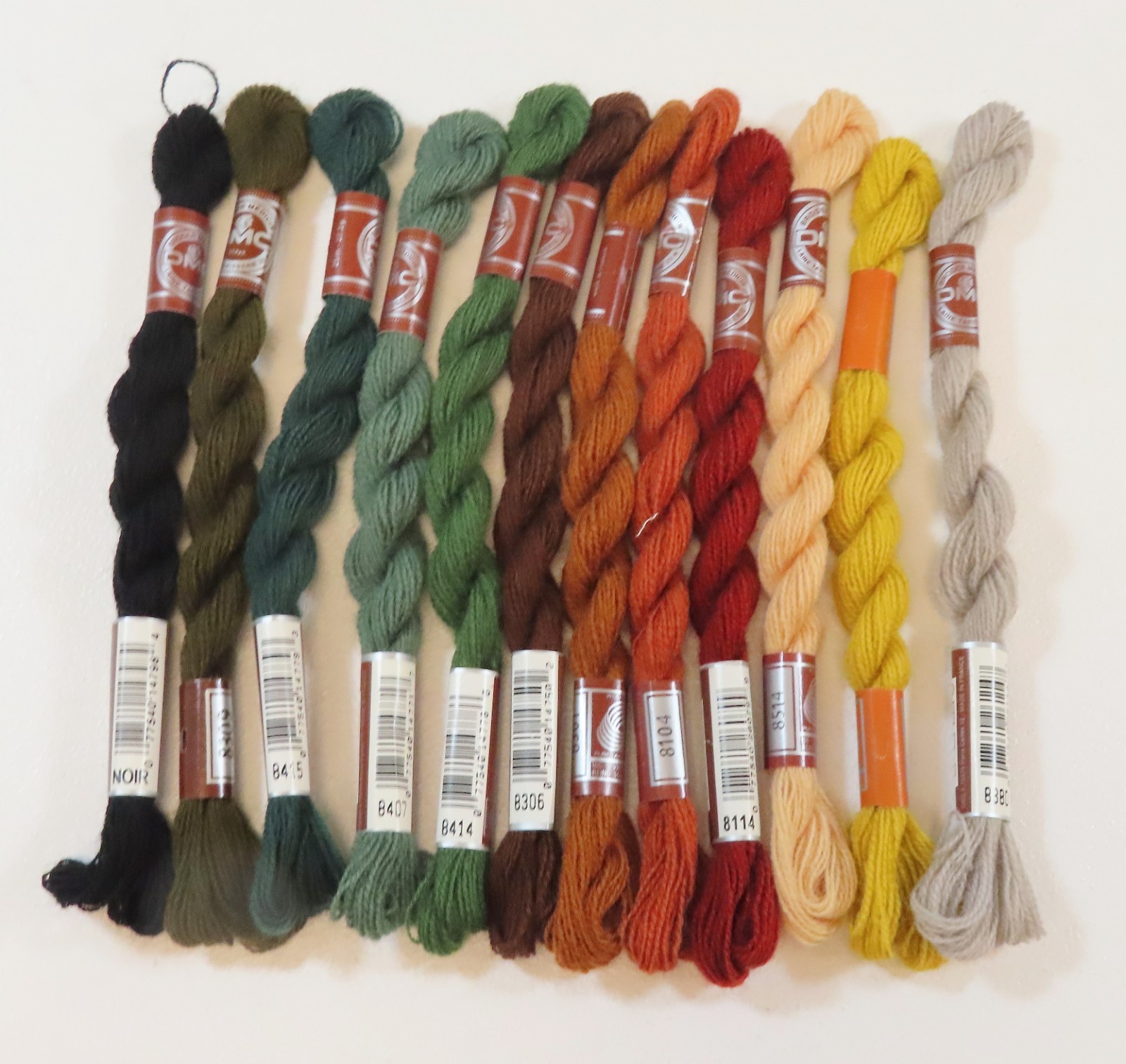 THREADS FOR STITCHING- 12 DMC Wool (19) | eBay