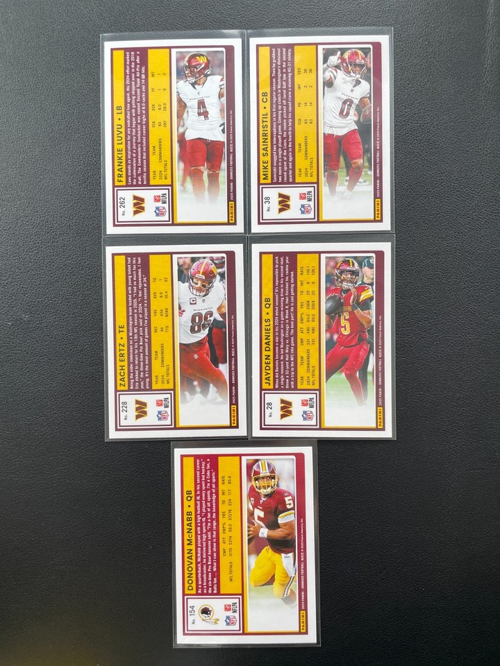 2025 Panini Donruss Football Jayden Daniels Press Proof Lot5 BRX | eBay