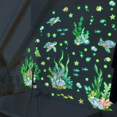Art mural fluorescent décoration d'intérieur créative facile à ...