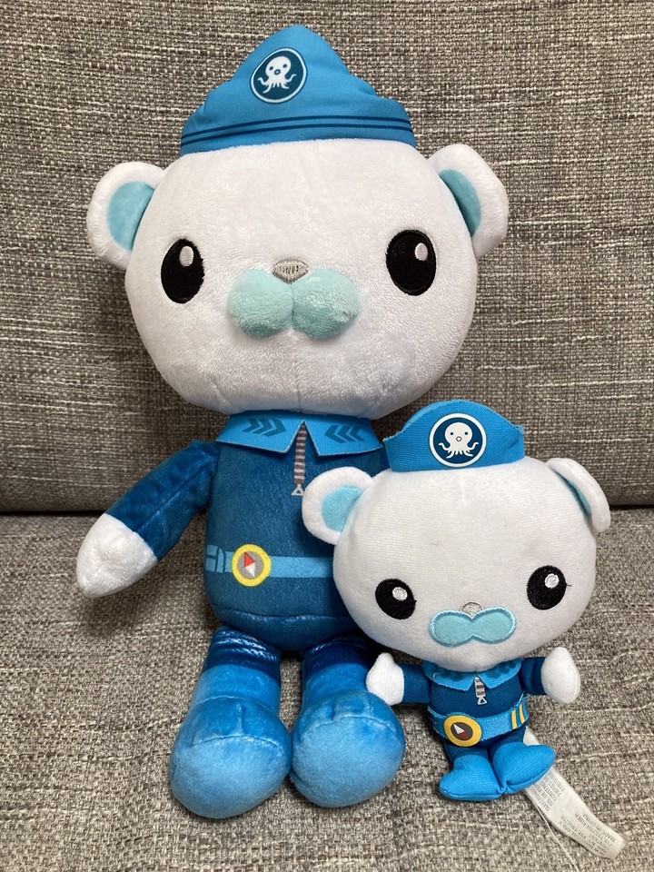 Octonauts plush soft toy Talking captain Barnacle plush CBeebies ...