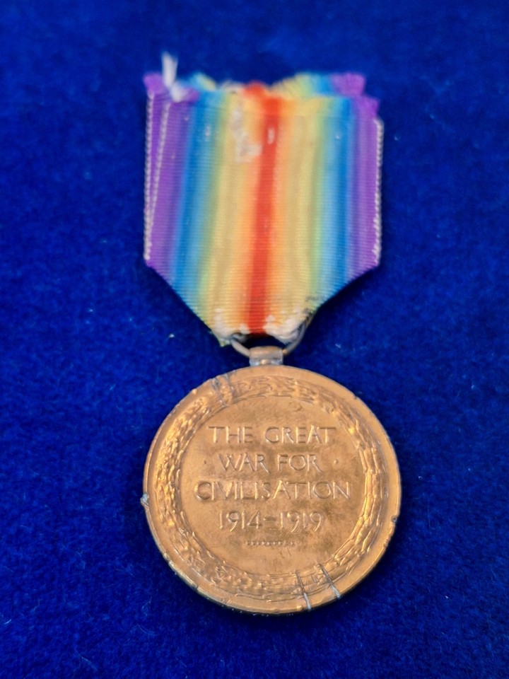 WW1 BRITISH VICTORY MEDAL 90002 PTE H W BAILEY MACHINE GUN CORPS | eBay