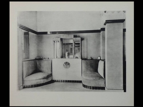 ERIC BAGGE, INTERIEUR D'UNE BOUTIQUE A PARIS - 1930 - 2 PLANCHES, ART ...