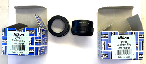 2 each New Nikon UR-E2 Step Down Ring Lens Adapter For Coolpix 880 | eBay