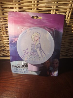 Disney Frozen Elsa "Free Spirit" LED Night Light | eBay